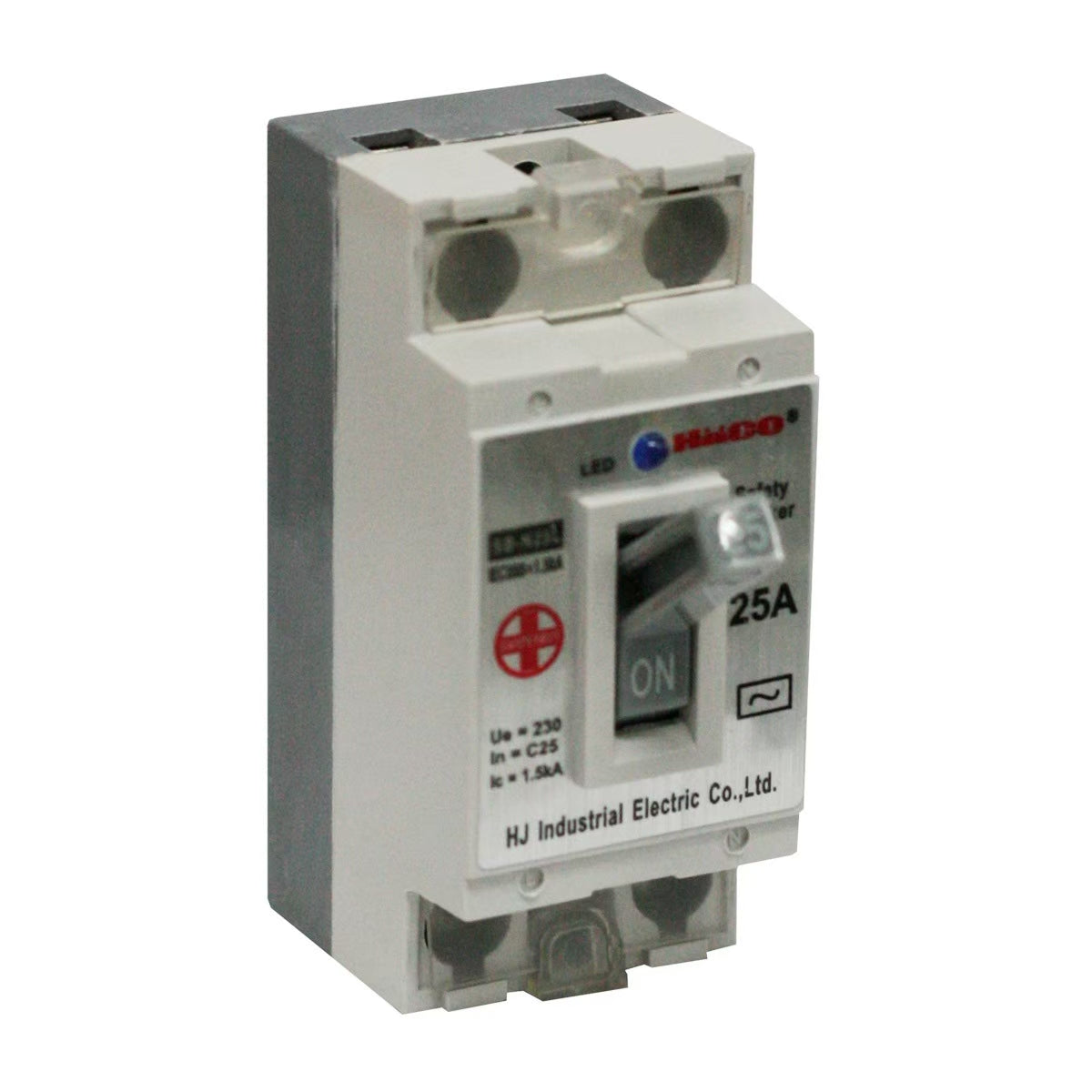 Haco SB-N25L Safety Breaker 25A 230VAC Ic = 1.5/2.5 kA | Easy Hardware